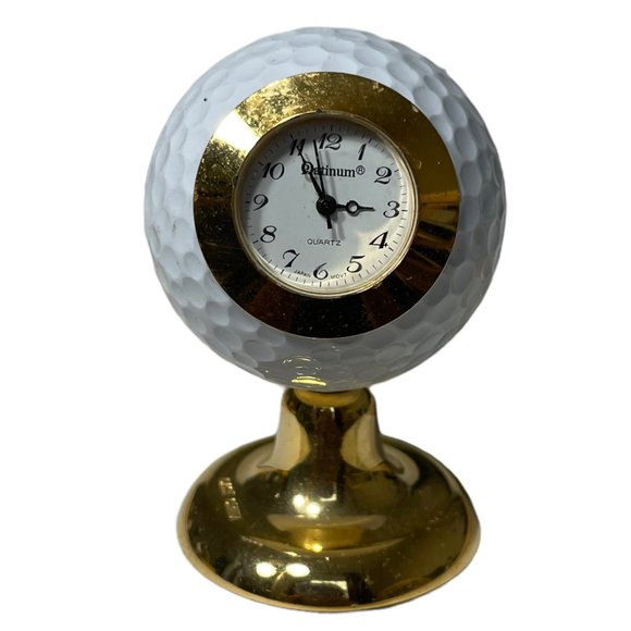 Accents | Miniature Golf Ball Clock Knickknack Bricabrac Decor Japan ...